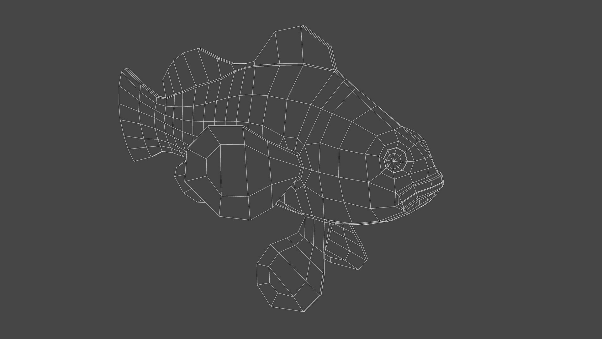 Cinema4d Anemonefish Nemo