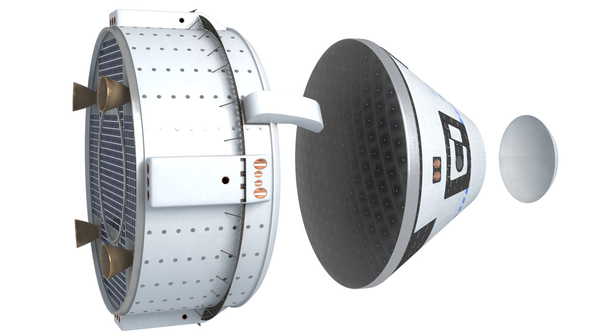 Boeing Starliner Cst-100 Space Capsule 3D Model - TurboSquid 1509785
