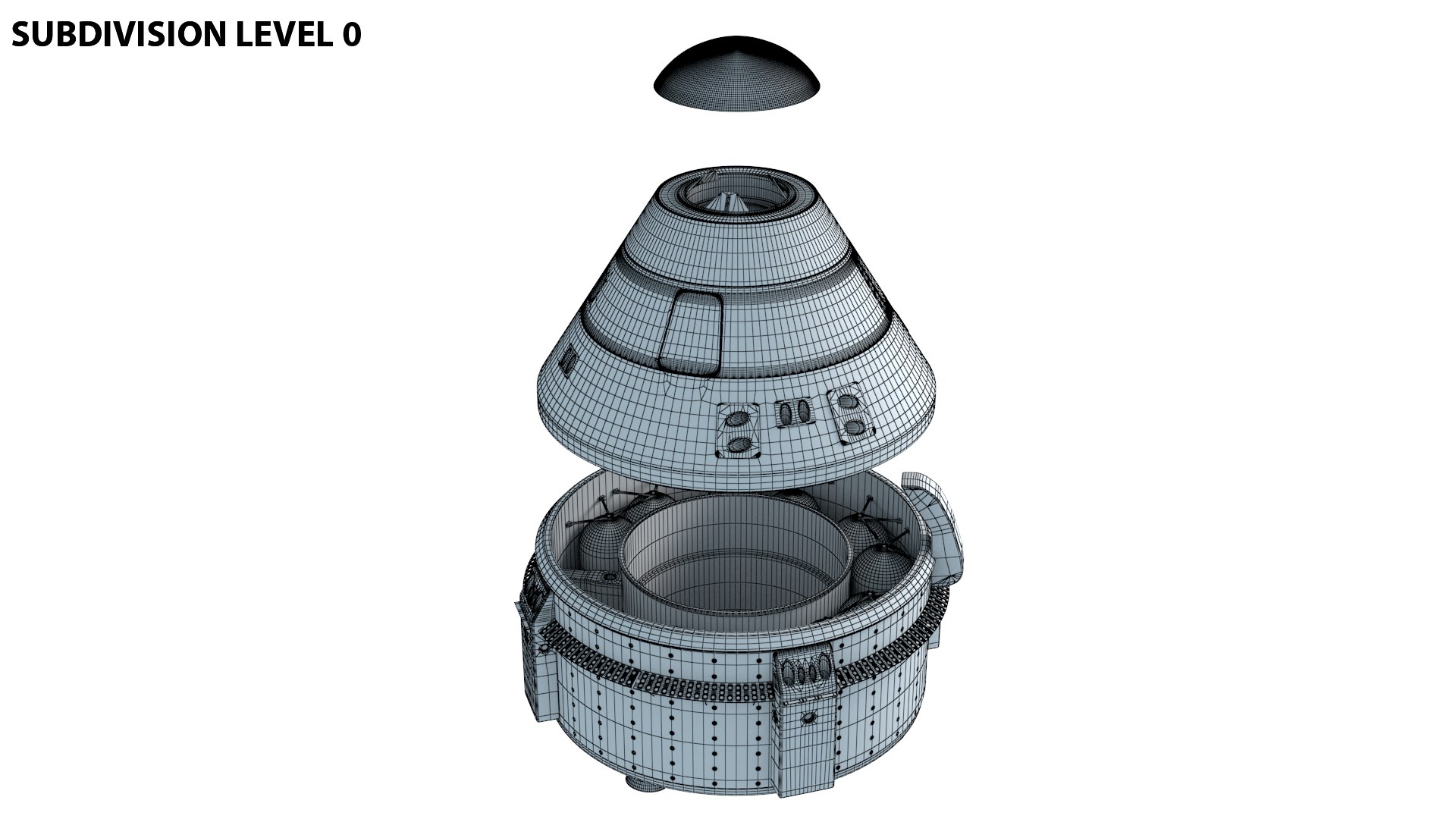 Boeing Starliner Cst-100 Space Capsule 3D Model - TurboSquid 1509785