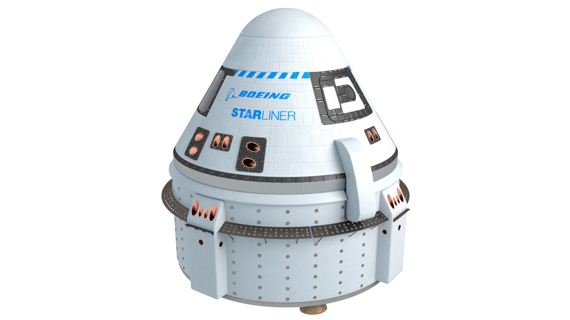 Boeing Starliner Cst-100 Space Capsule 3D Model - TurboSquid 1509785