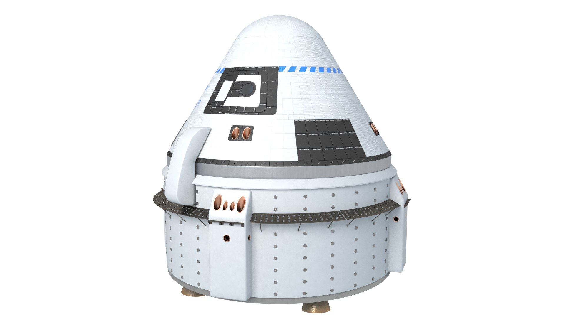 Boeing Starliner Cst-100 Space Capsule 3D Model - TurboSquid 1509785