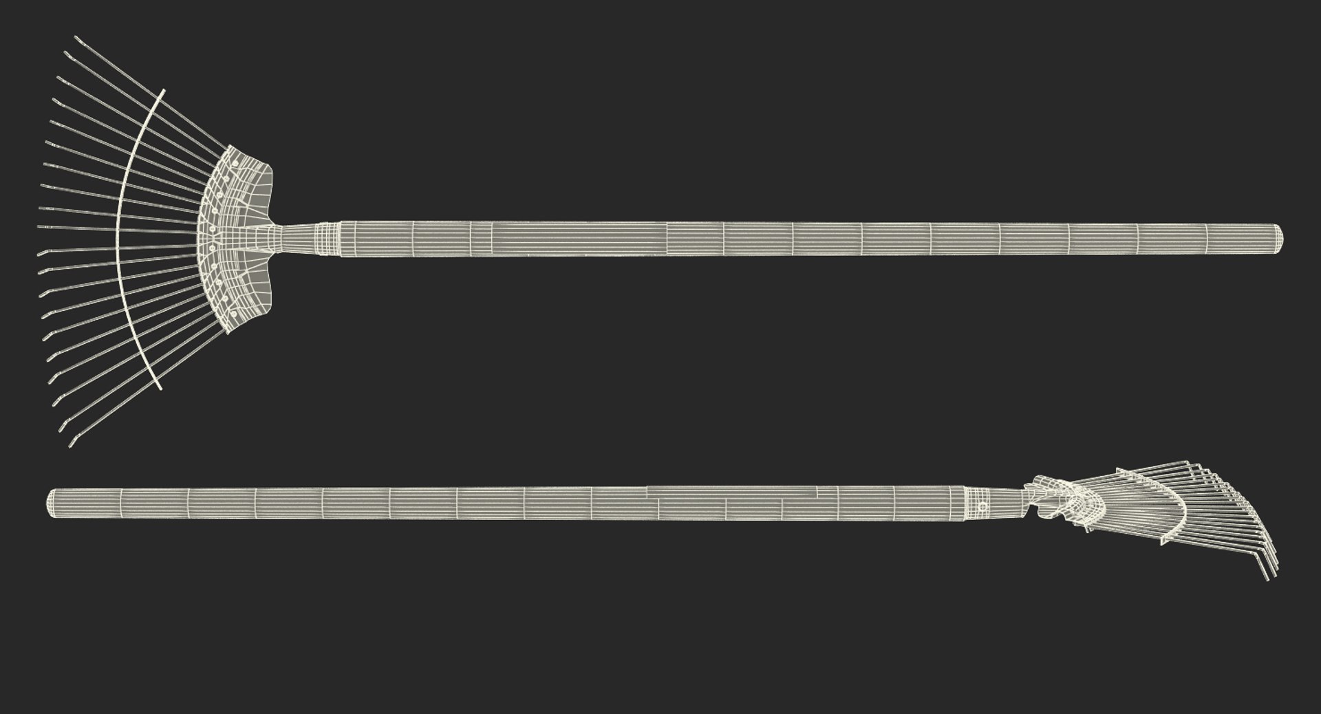 3D Springbok Rake Bulldog Gardening Model - TurboSquid 1330124