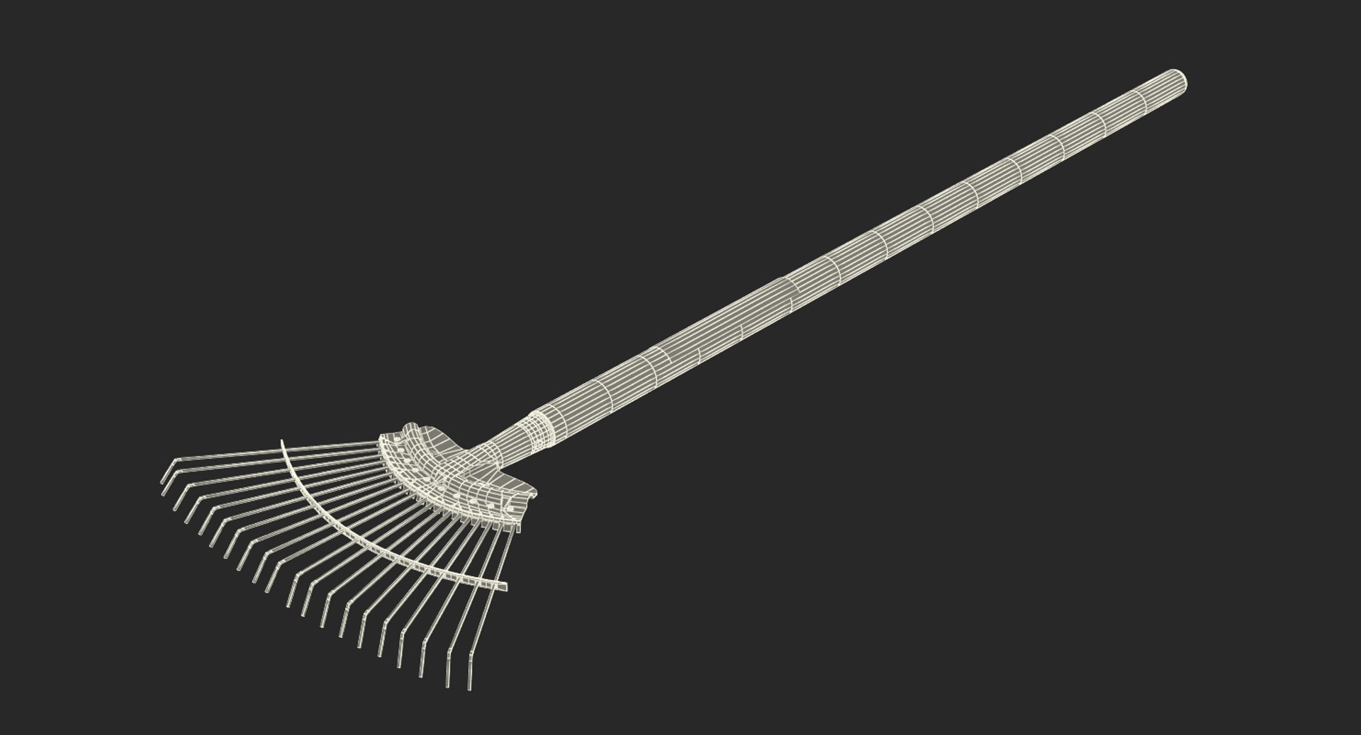 3D Springbok Rake Bulldog Gardening Model - TurboSquid 1330124