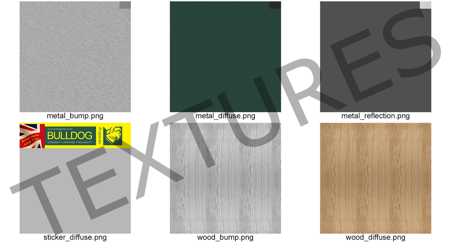 3D Springbok Rake Bulldog Gardening Model - TurboSquid 1330124