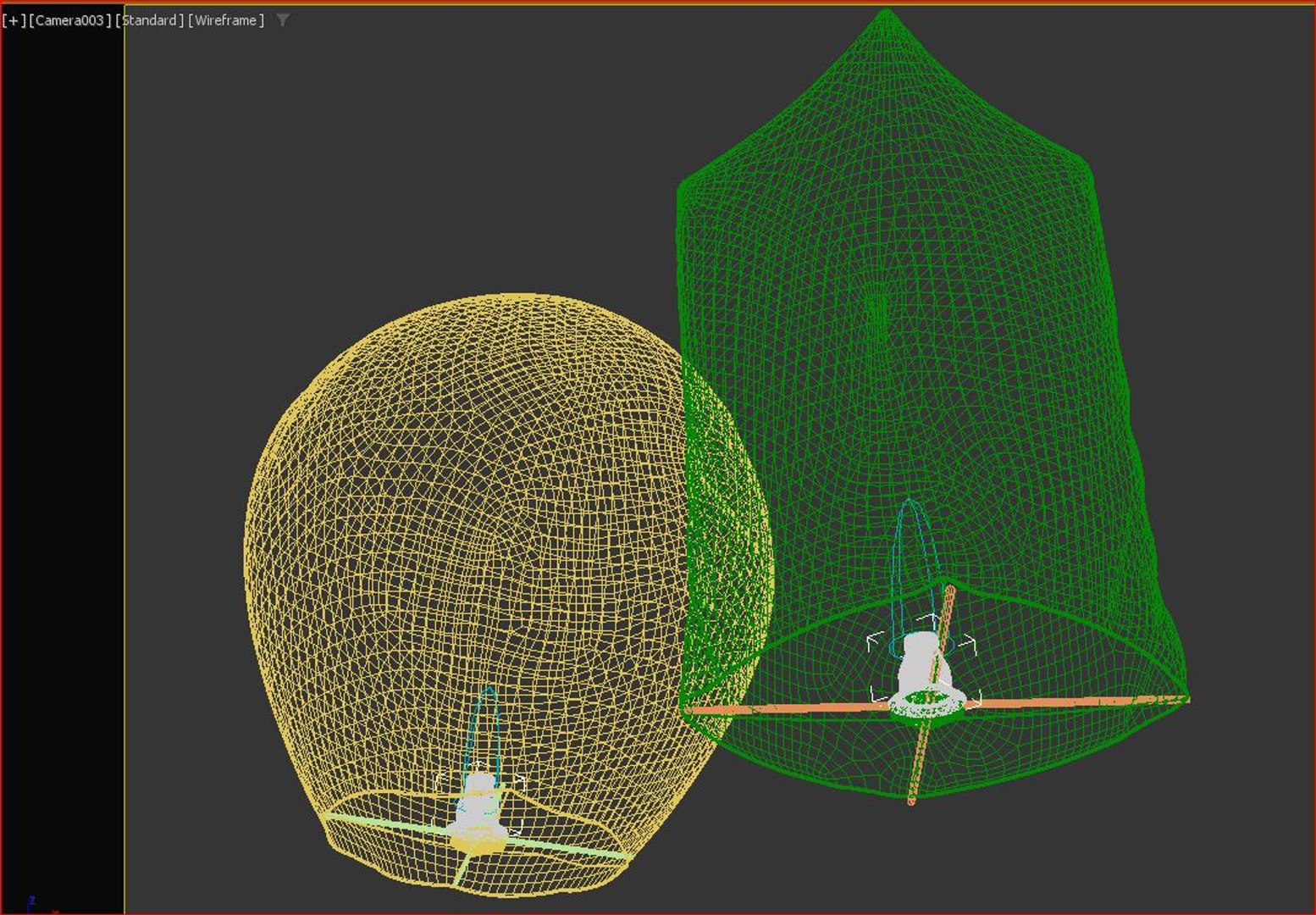 3D Chinese Sky Lantern Model - TurboSquid 2230466