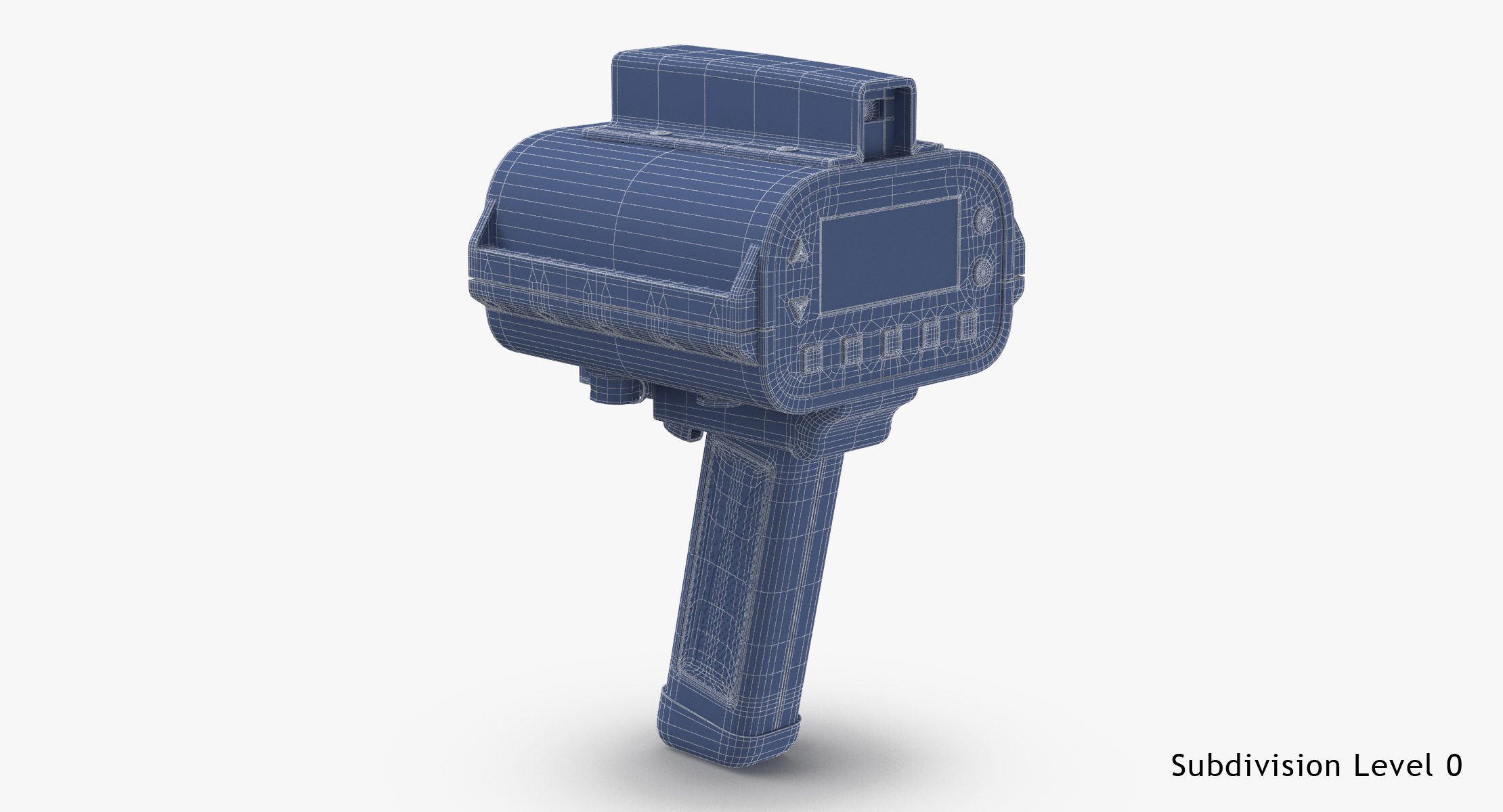 Speedar gun 3D model | 1146102 | TurboSquid