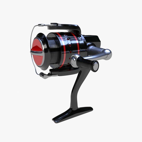 3D fishing reel model - TurboSquid 1516475
