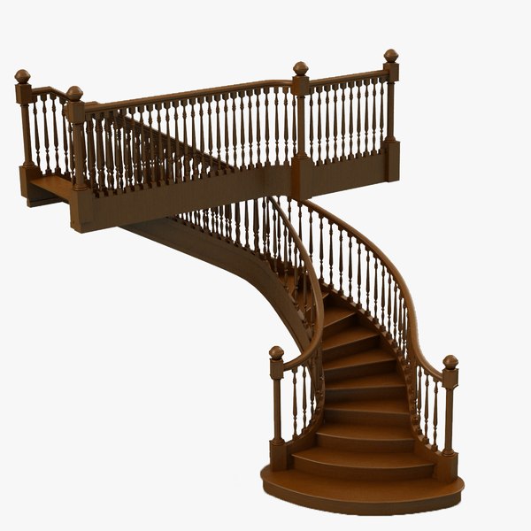 3D model industrial stair - TurboSquid 1358593