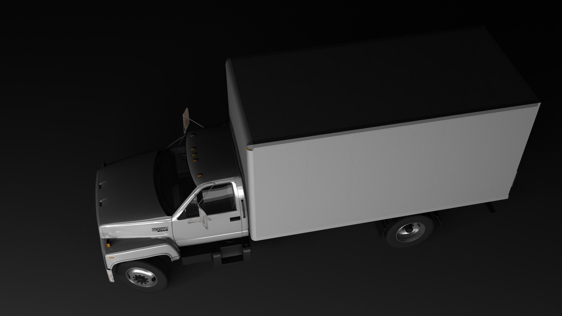 Box Chevy Kodiak 3D - TurboSquid 1677934