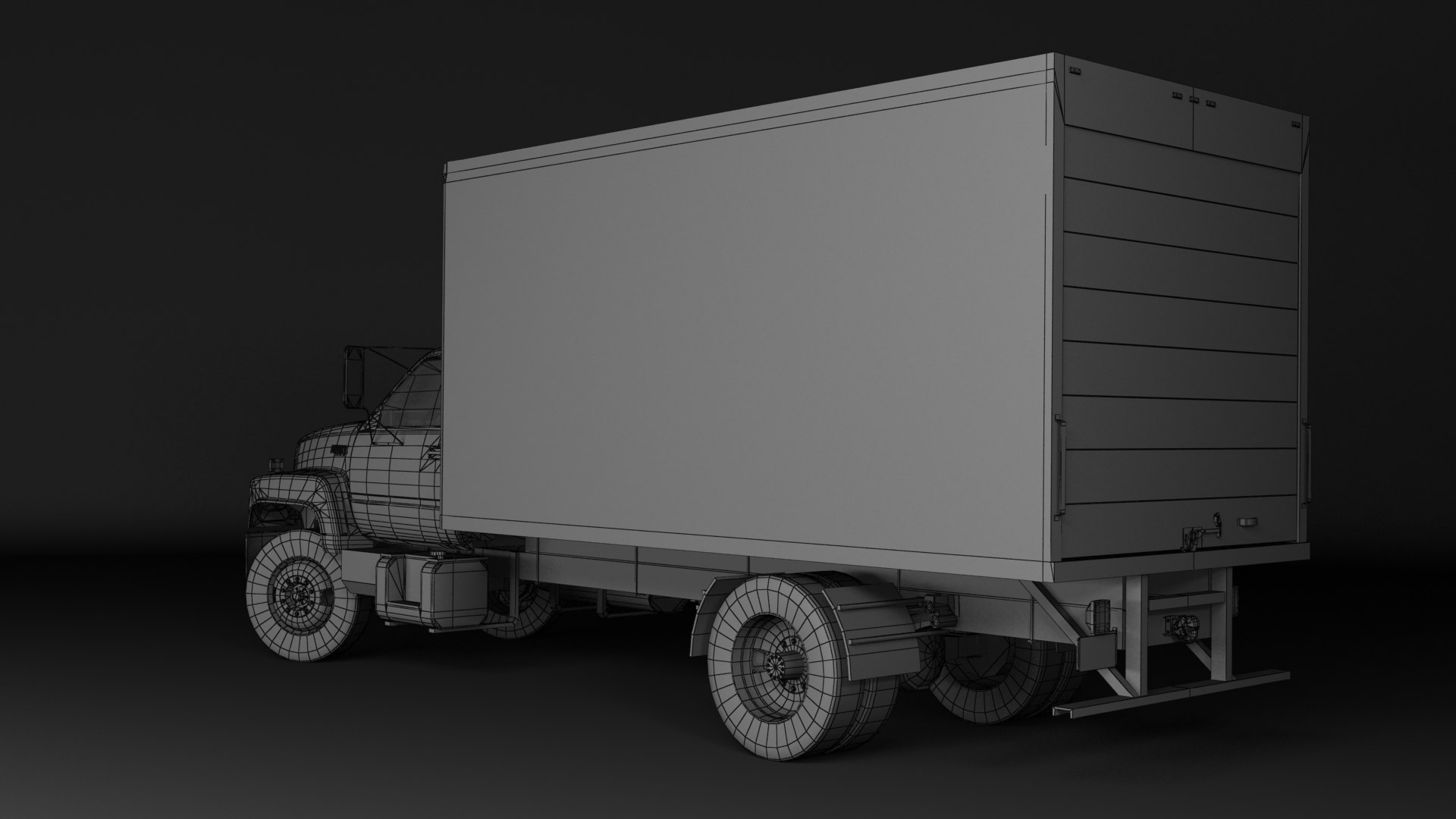 Box Chevy Kodiak 3D - TurboSquid 1677934