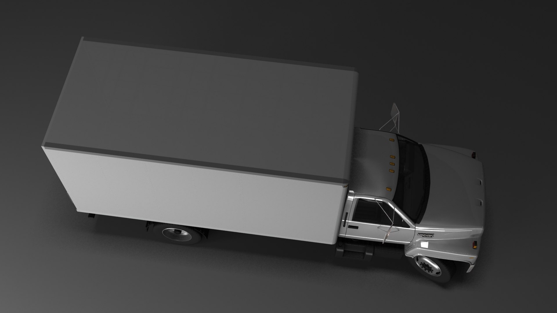 Box Chevy Kodiak 3D - TurboSquid 1677934