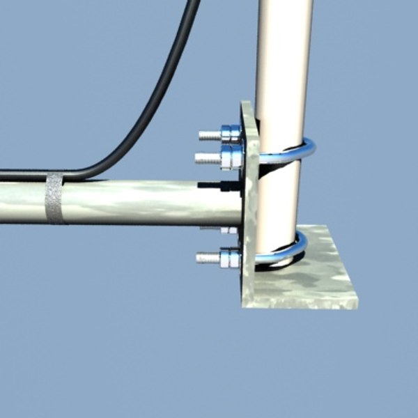 tetra antenna vertical stack 3ds