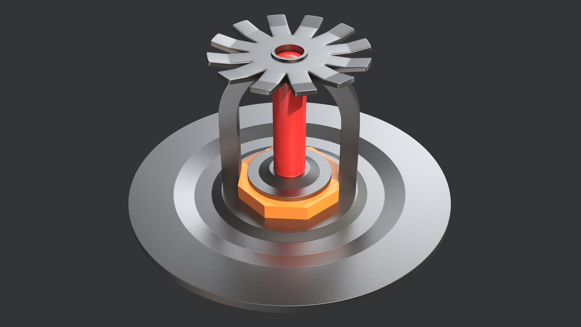 Fire Sprinkler 001 3D Model - TurboSquid 1798592