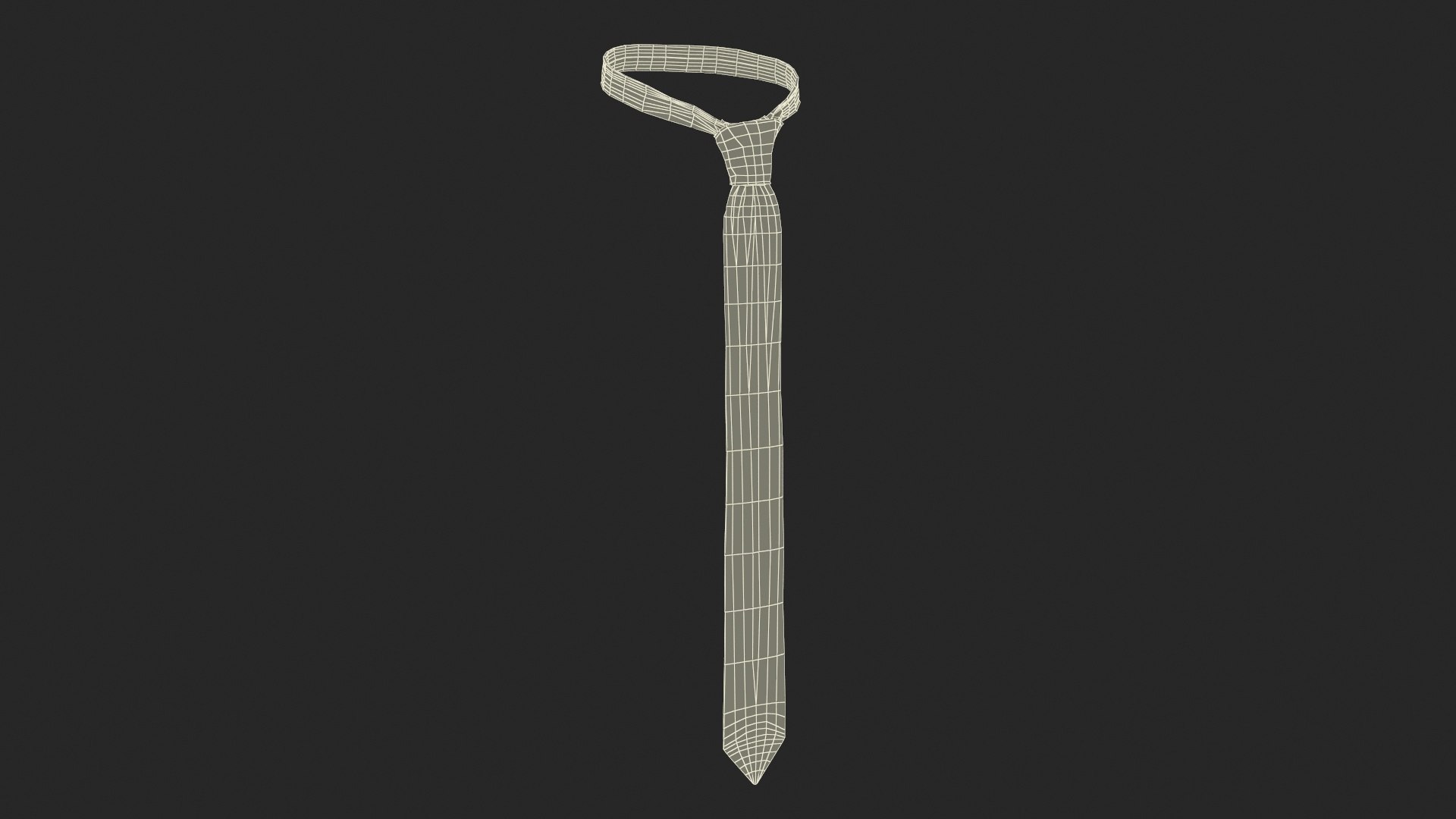 Classic Striped Necktie 3D - TurboSquid 2203522