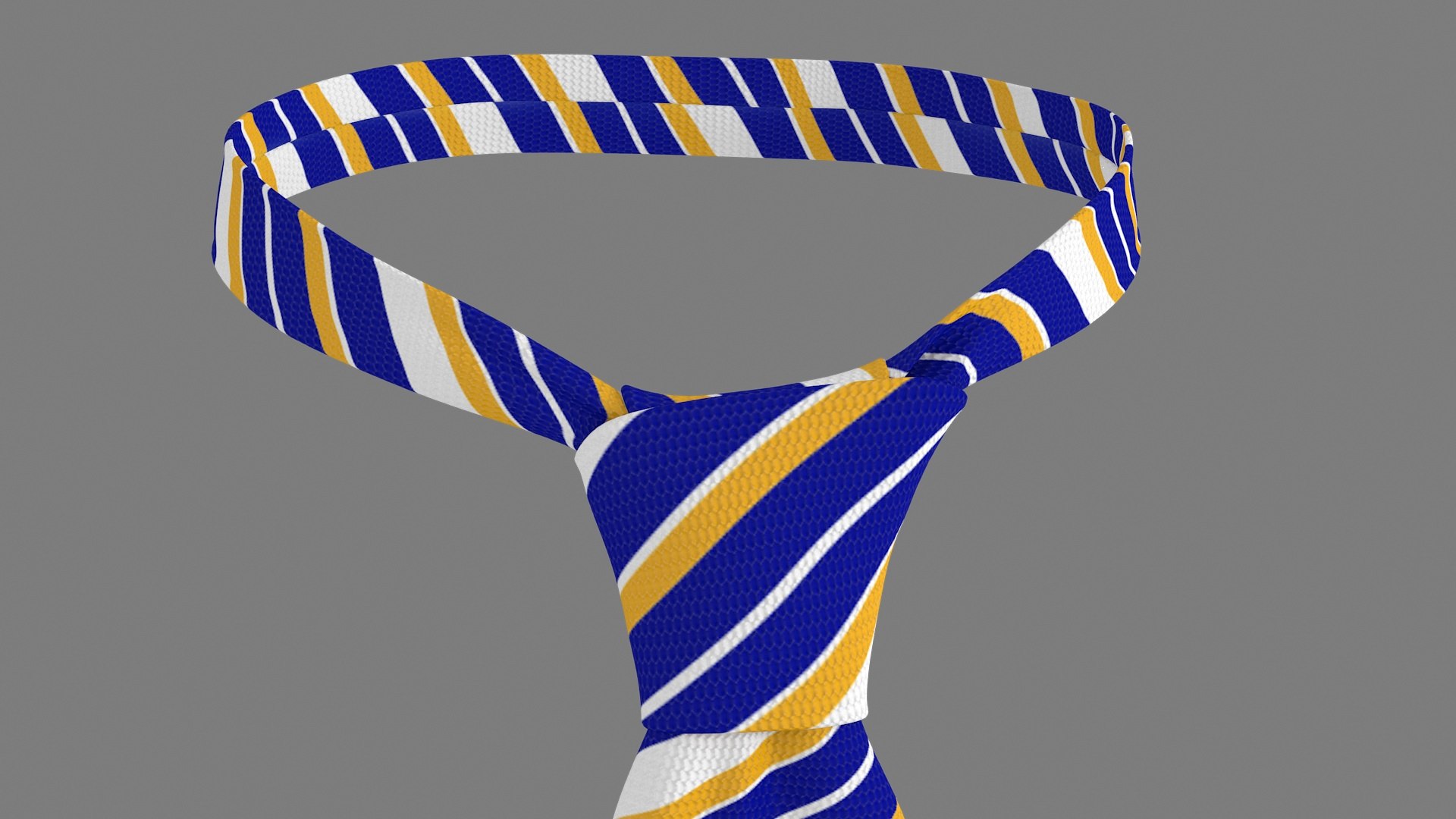 Classic Striped Necktie 3D - TurboSquid 2203522