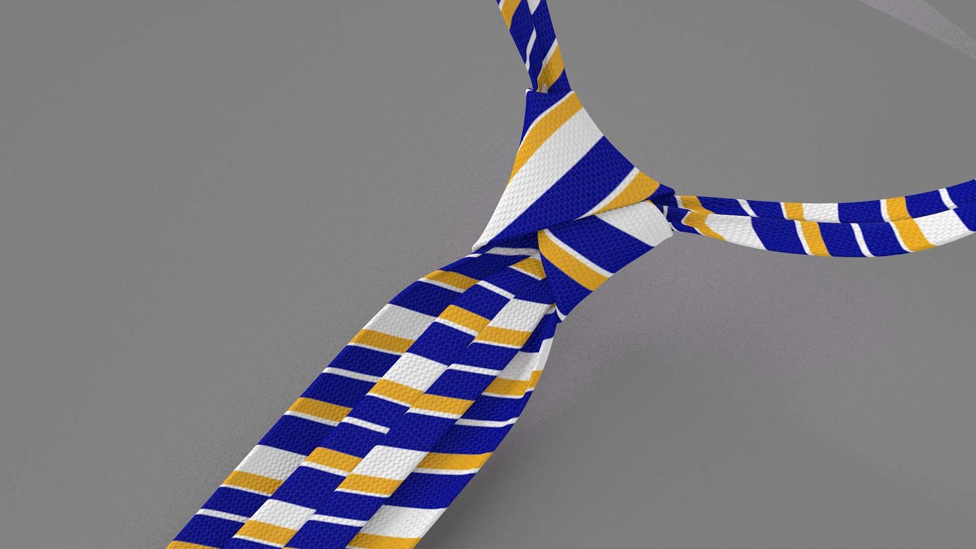 Classic Striped Necktie 3D - TurboSquid 2203522