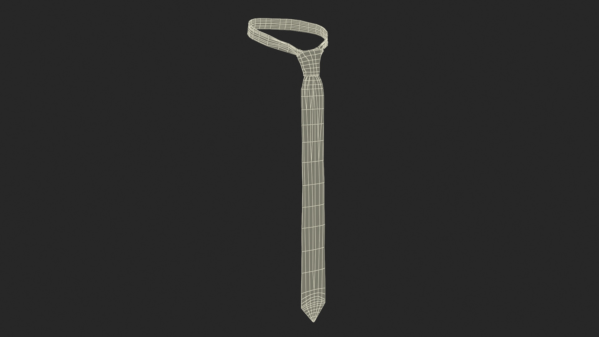 Classic Striped Necktie 3D - TurboSquid 2203522