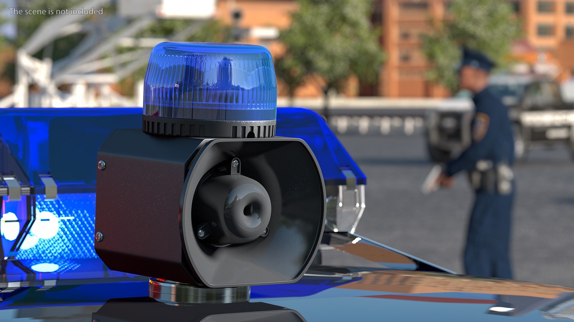 Emergency flashing beacon 3D model - TurboSquid 1709440