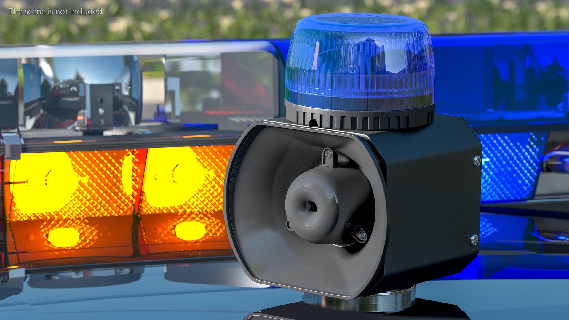 Emergency flashing beacon 3D model - TurboSquid 1709440