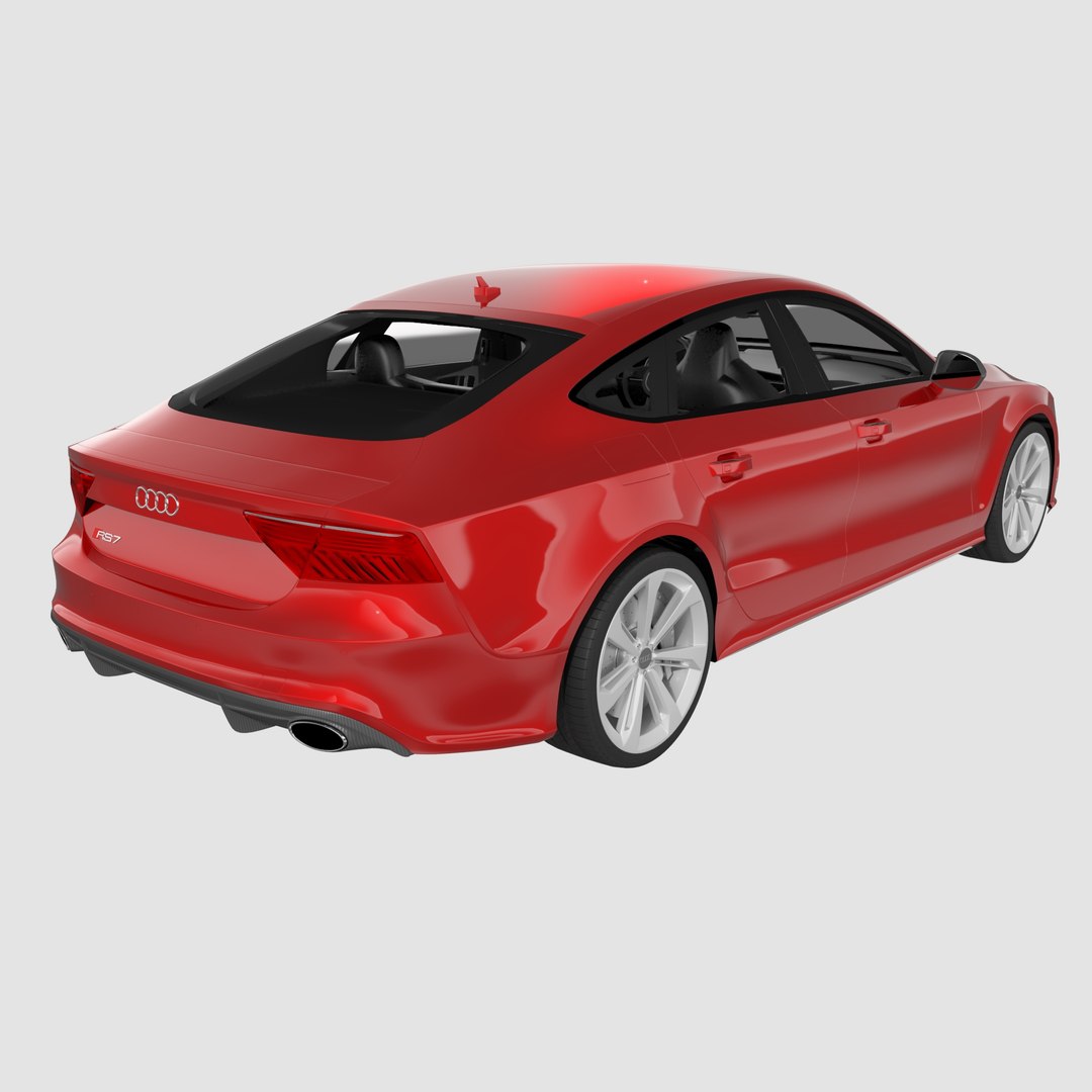 3d Max Audi Rs7 Sportback 2015