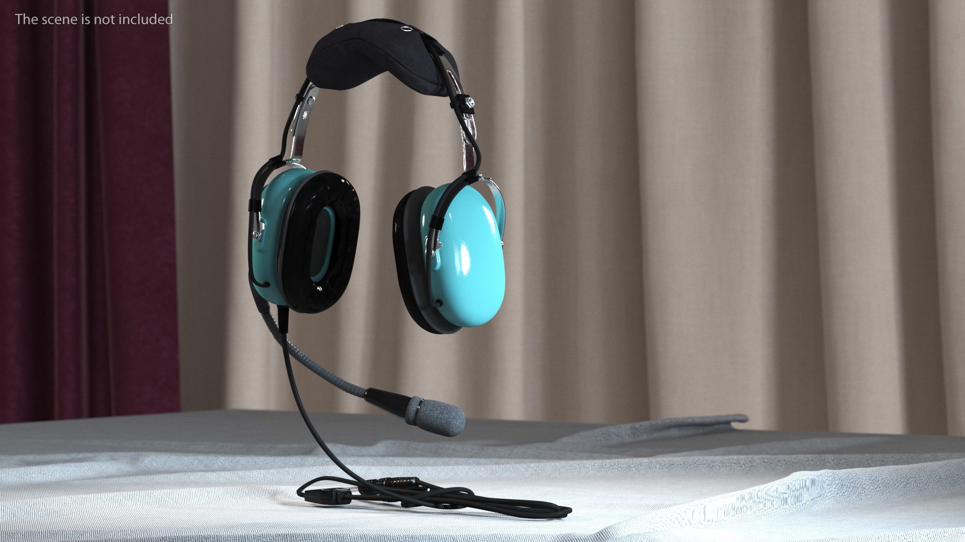 3D Aviation Headset Hanging Model - TurboSquid 1980928