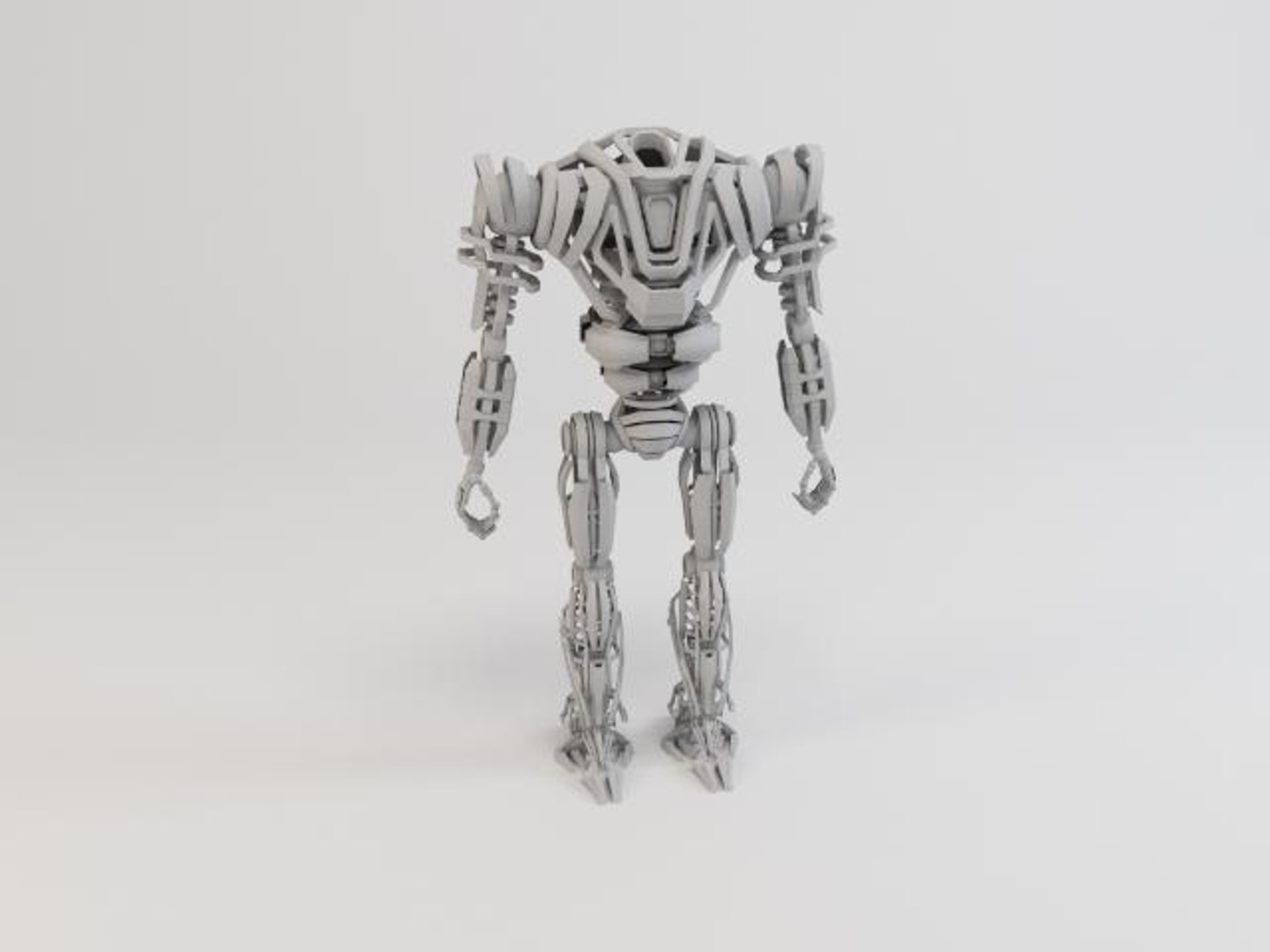 3d Robot Zeg4000 Model