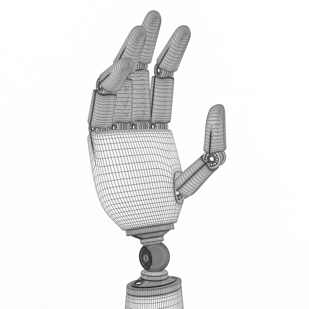 Robotic Hand Arm 3D Model - TurboSquid 1534364