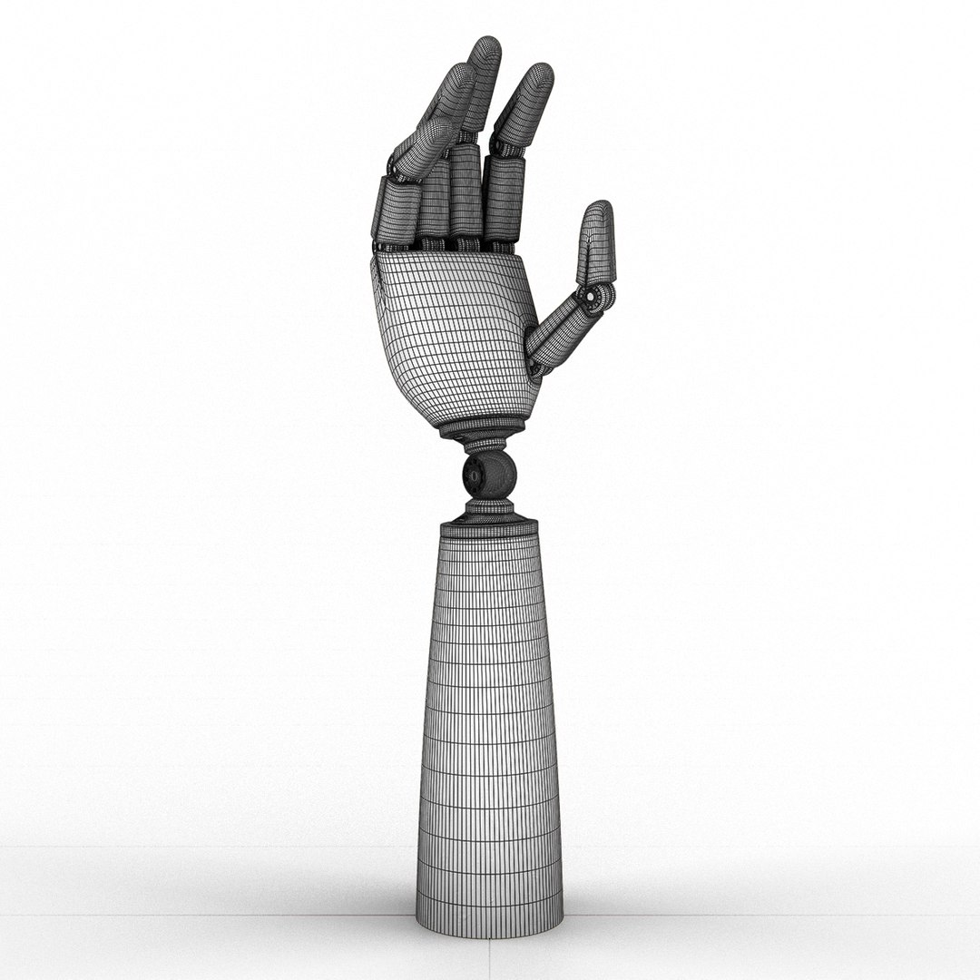 Robotic Hand Arm 3D Model - TurboSquid 1534364