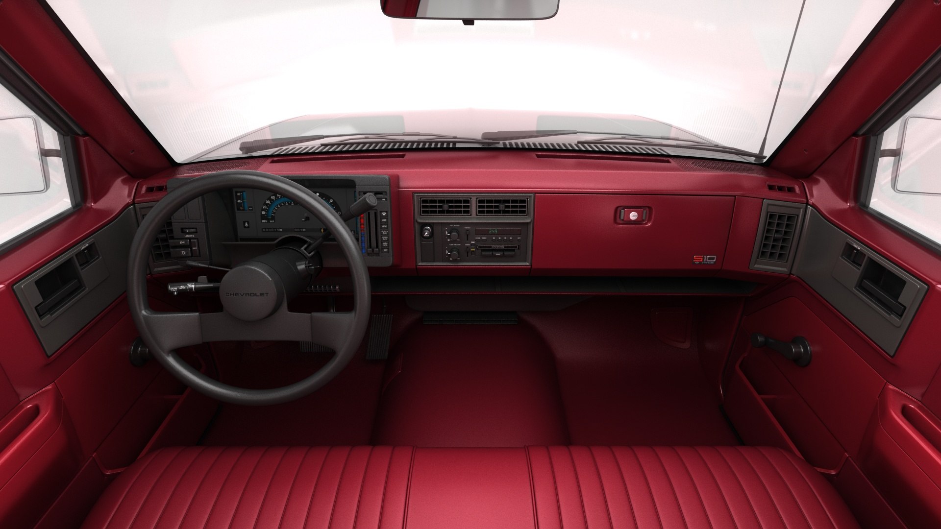 CHEVROLET S10 1986 Model - TurboSquid 2145447