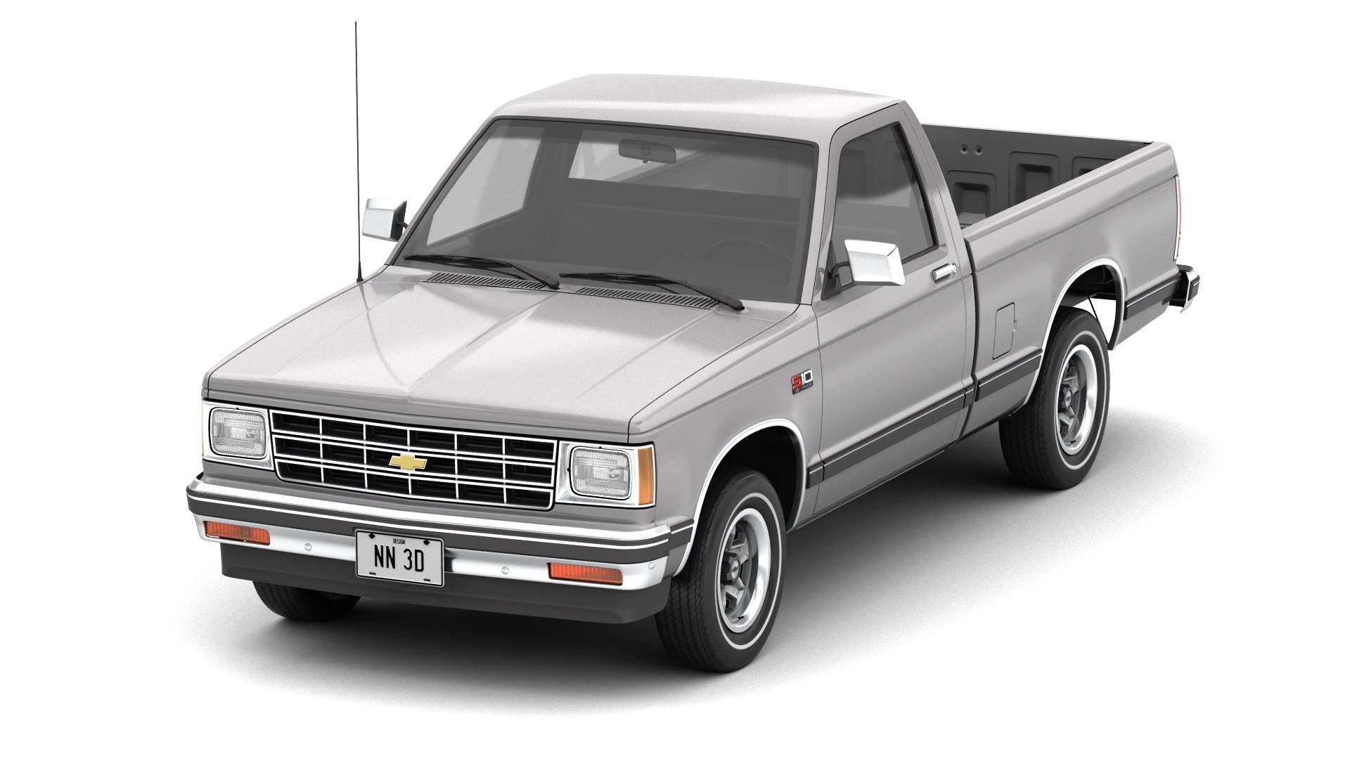 CHEVROLET S10 1986 model - TurboSquid 2145447