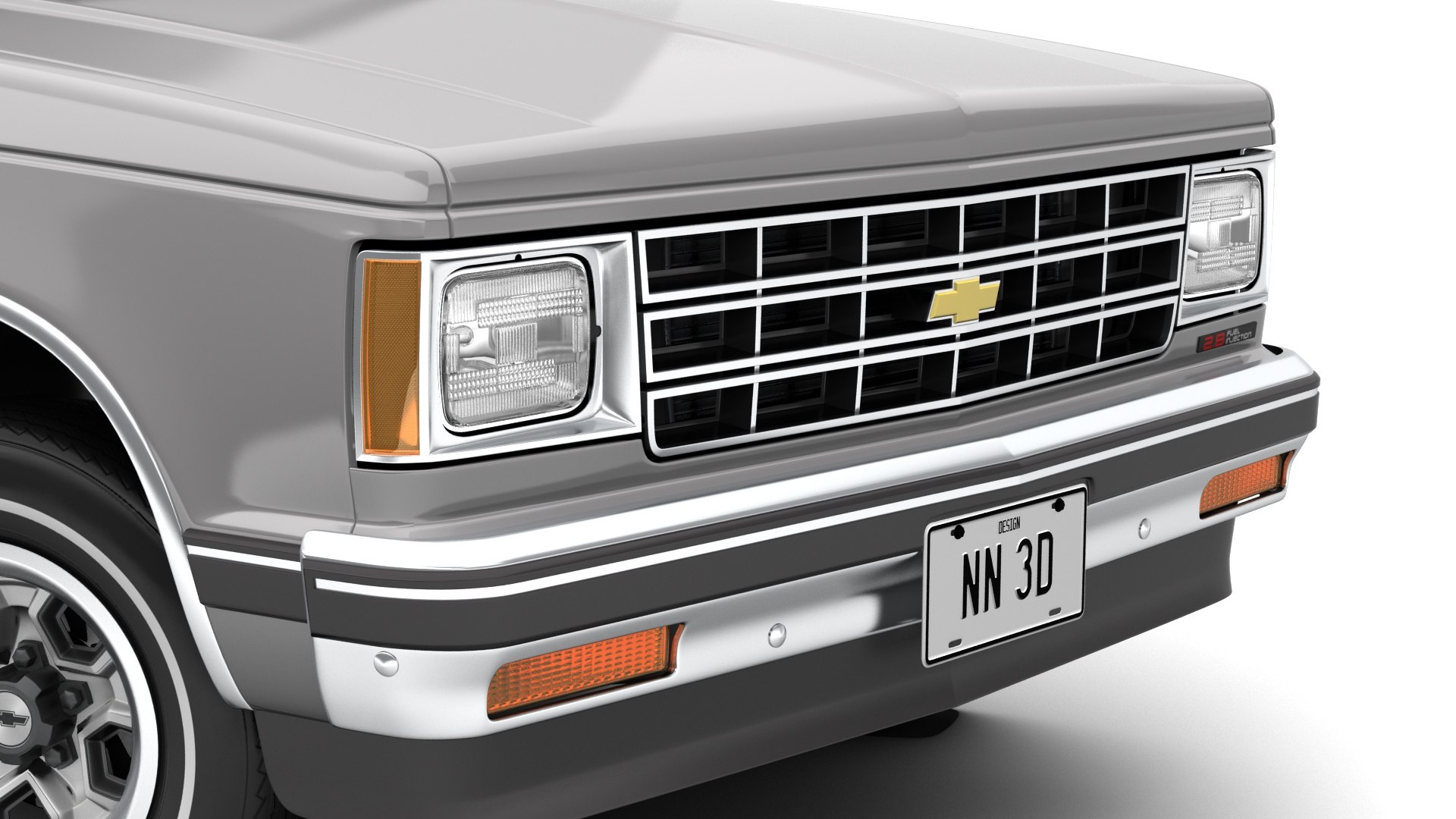 CHEVROLET S10 1986 Model - TurboSquid 2145447