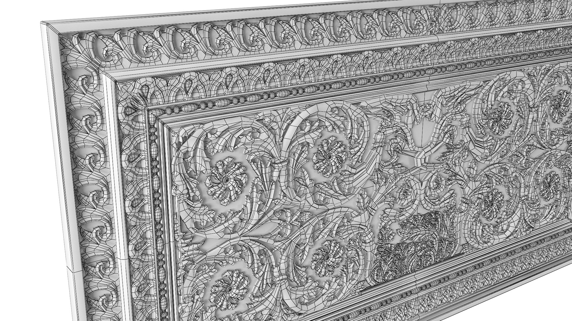 Baroque Roman Bas-reliefdecoration Model - TurboSquid 1788827