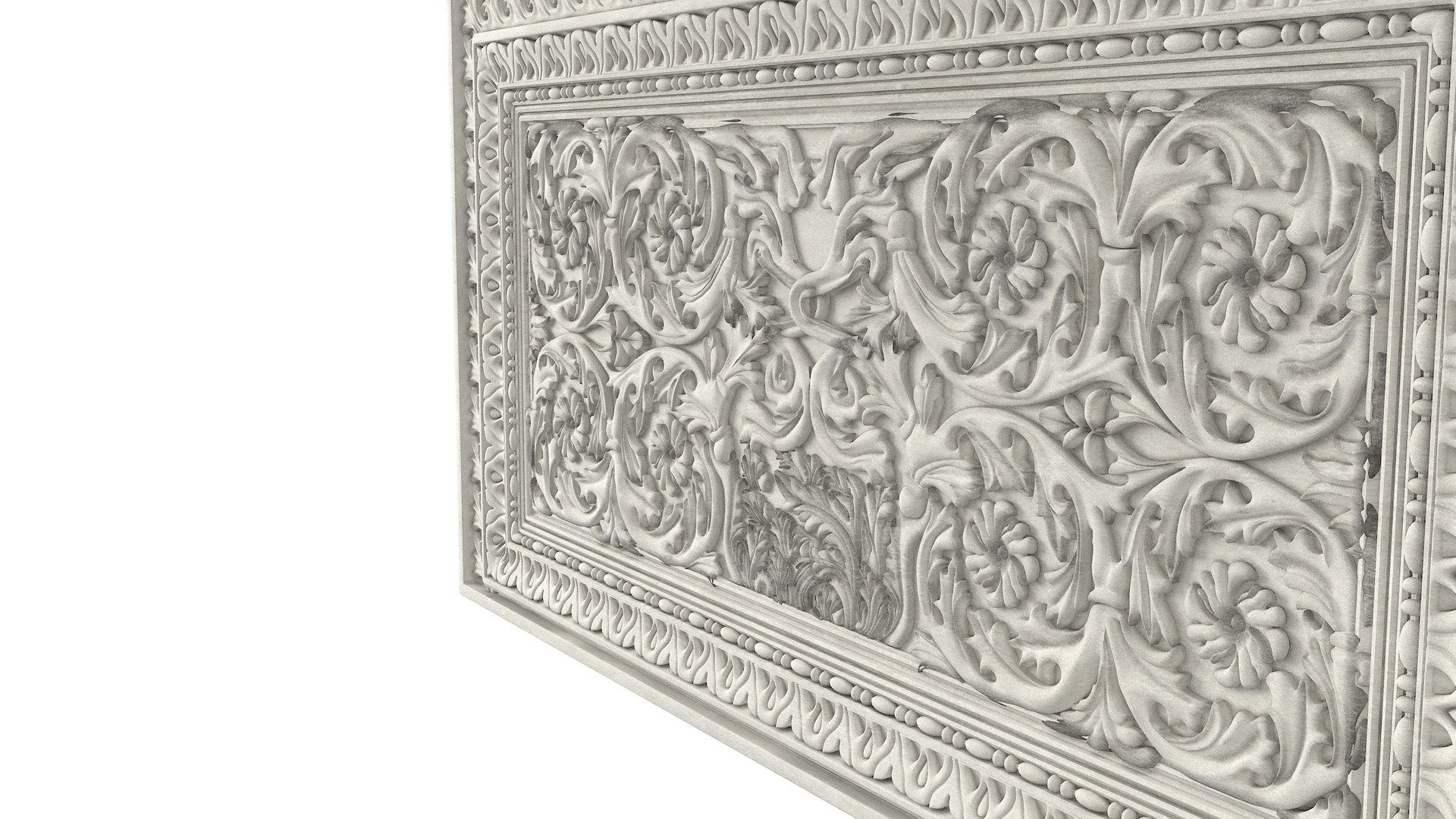 Baroque Roman Bas-reliefdecoration Model - TurboSquid 1788827