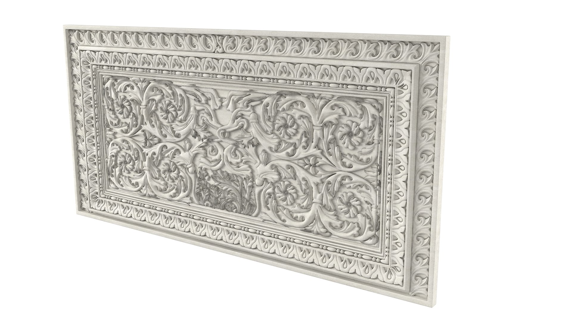 Baroque Roman Bas-reliefdecoration Model - TurboSquid 1788827