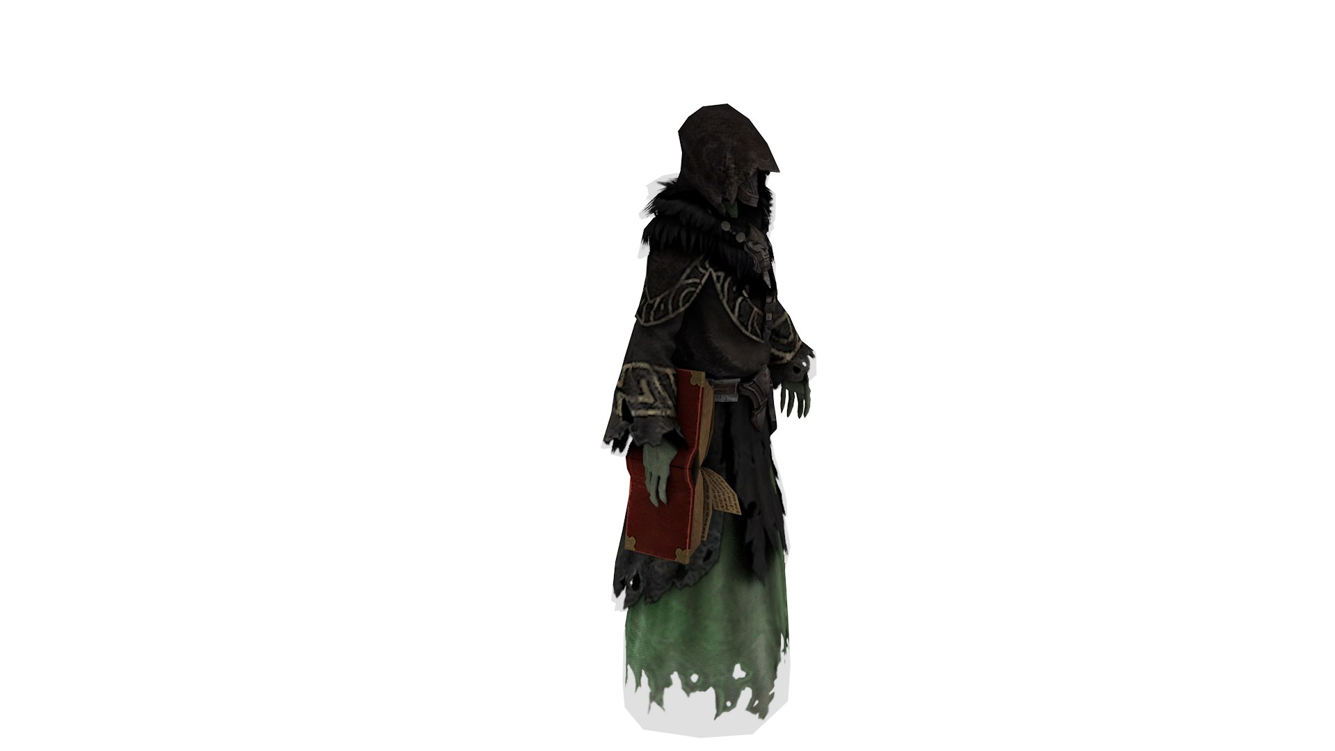 Dark Fantasy 3D Character For Games Cinematics Model - TurboSquid 2411275