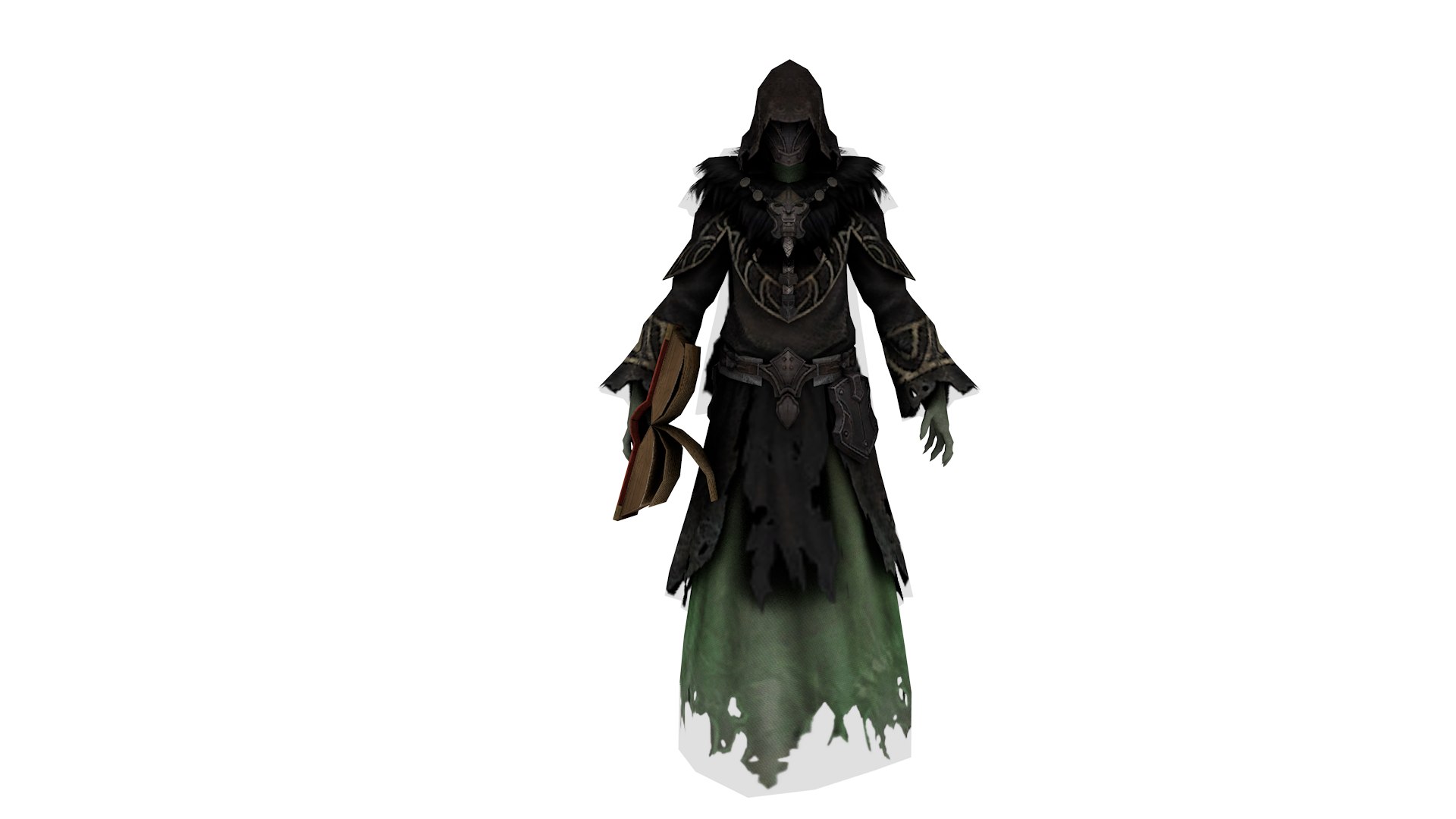 Dark Fantasy 3D Character For Games Cinematics Model - TurboSquid 2411275