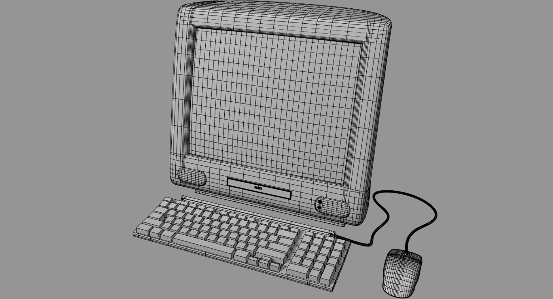 Free Imac Computer 3d Model