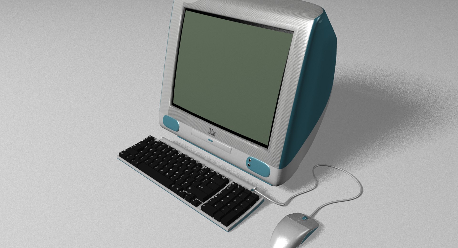 Free Imac Computer 3d Model