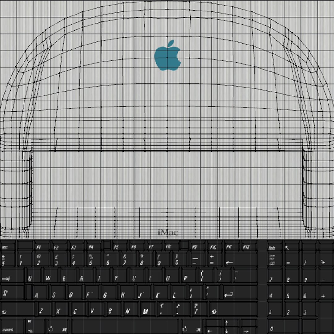 Free Imac Computer 3d Model