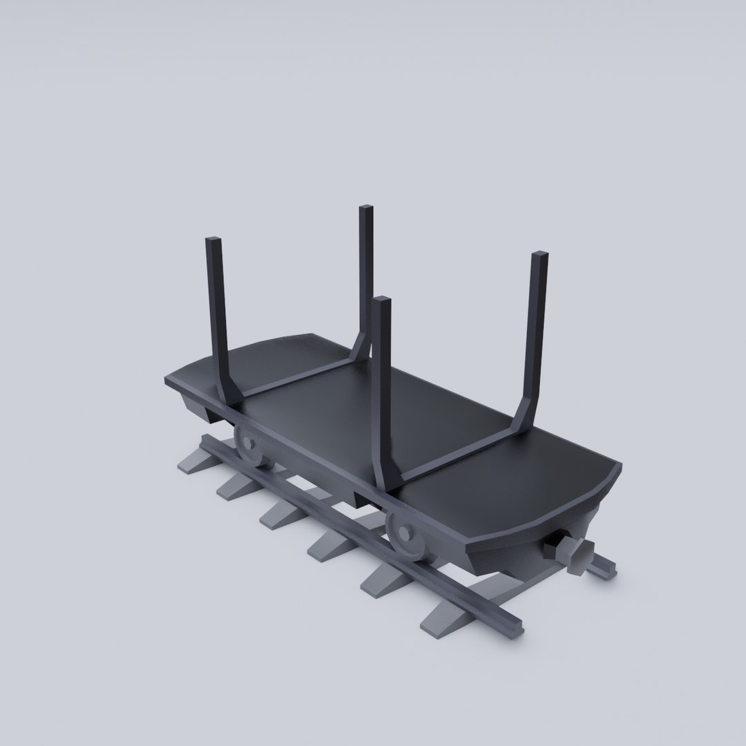 Freight Wagon 3D Model - TurboSquid 1546466