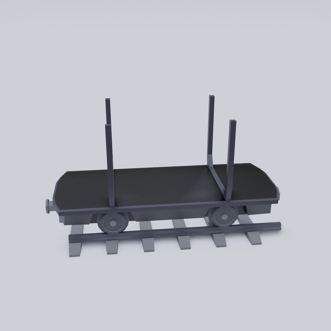 Freight Wagon 3D Model - TurboSquid 1546466