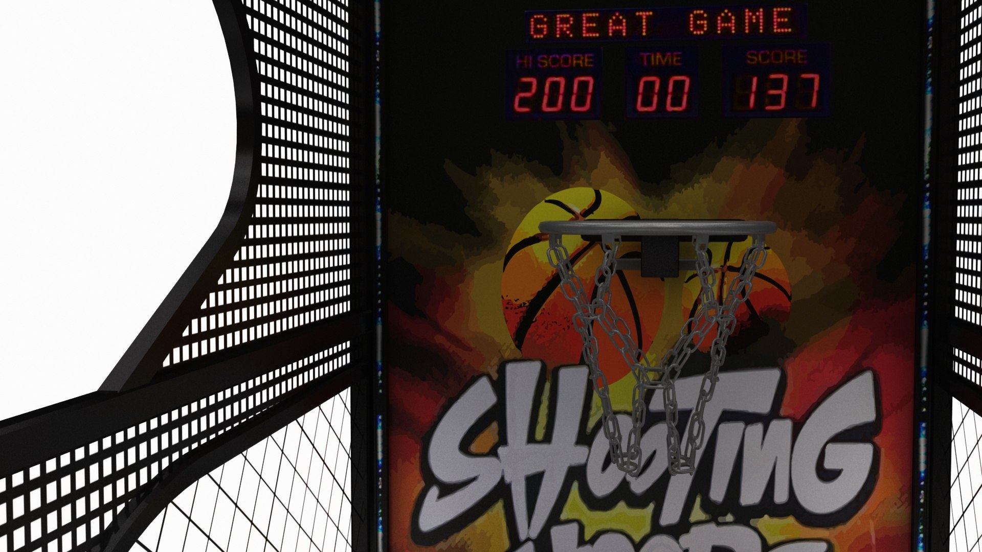 Basketball Arcade Machine 3D Model - TurboSquid 1488195