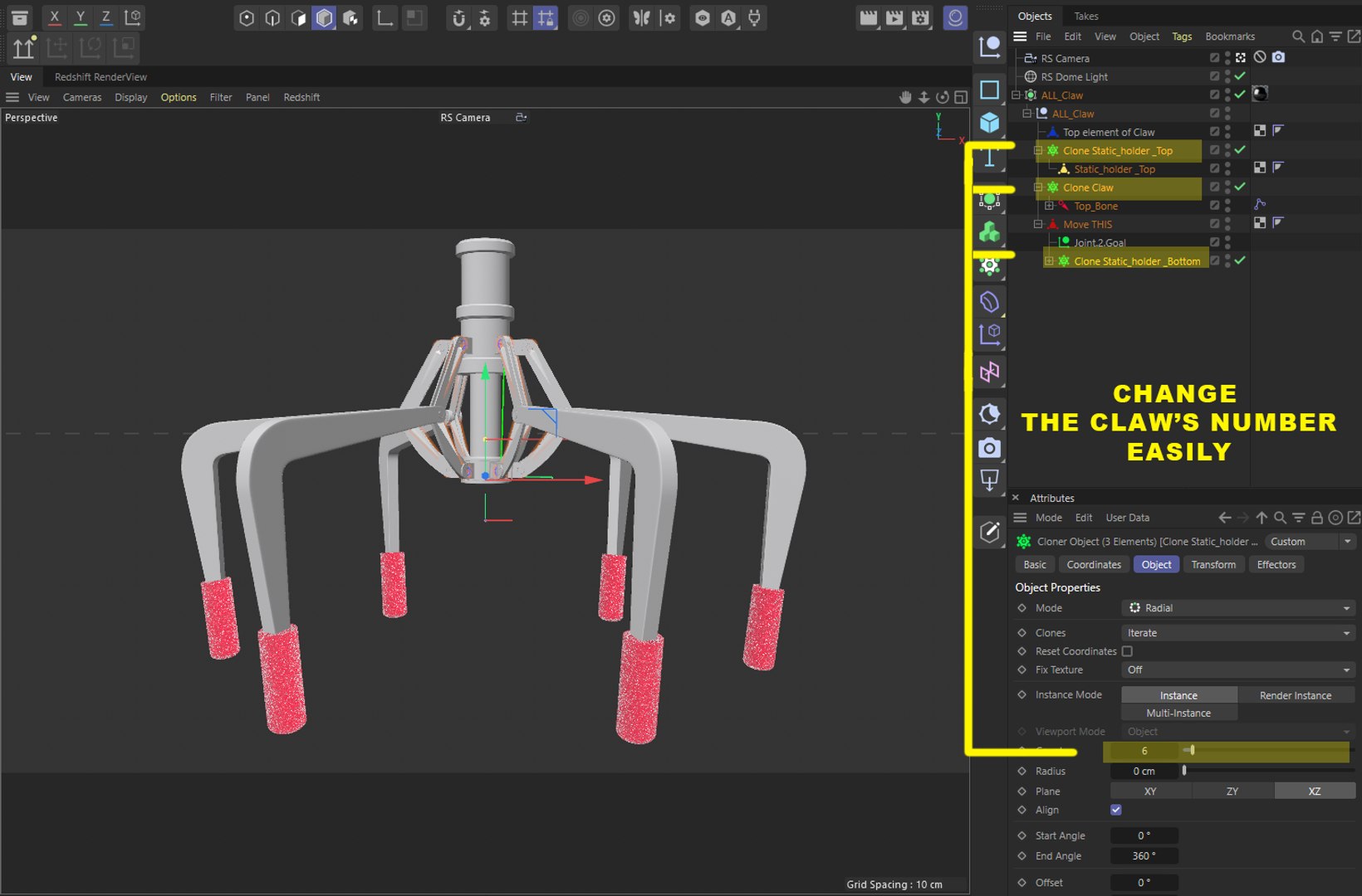 Metal Claw 18 With RIG Model - TurboSquid 2348207