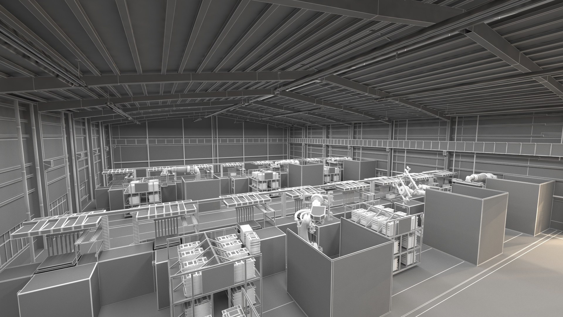 Factory 3D Model - TurboSquid 2237417