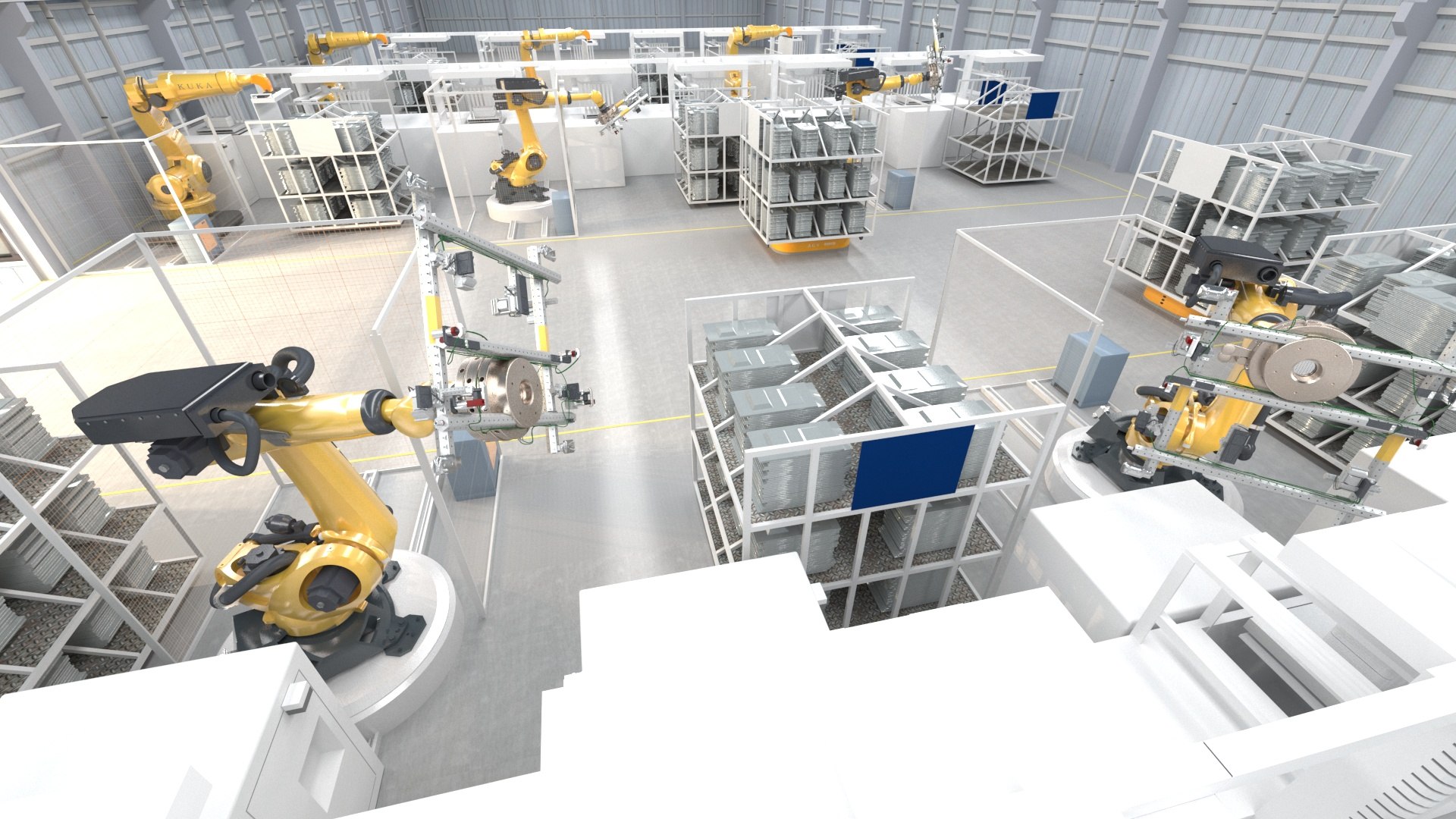Factory 3D Model - TurboSquid 2237417