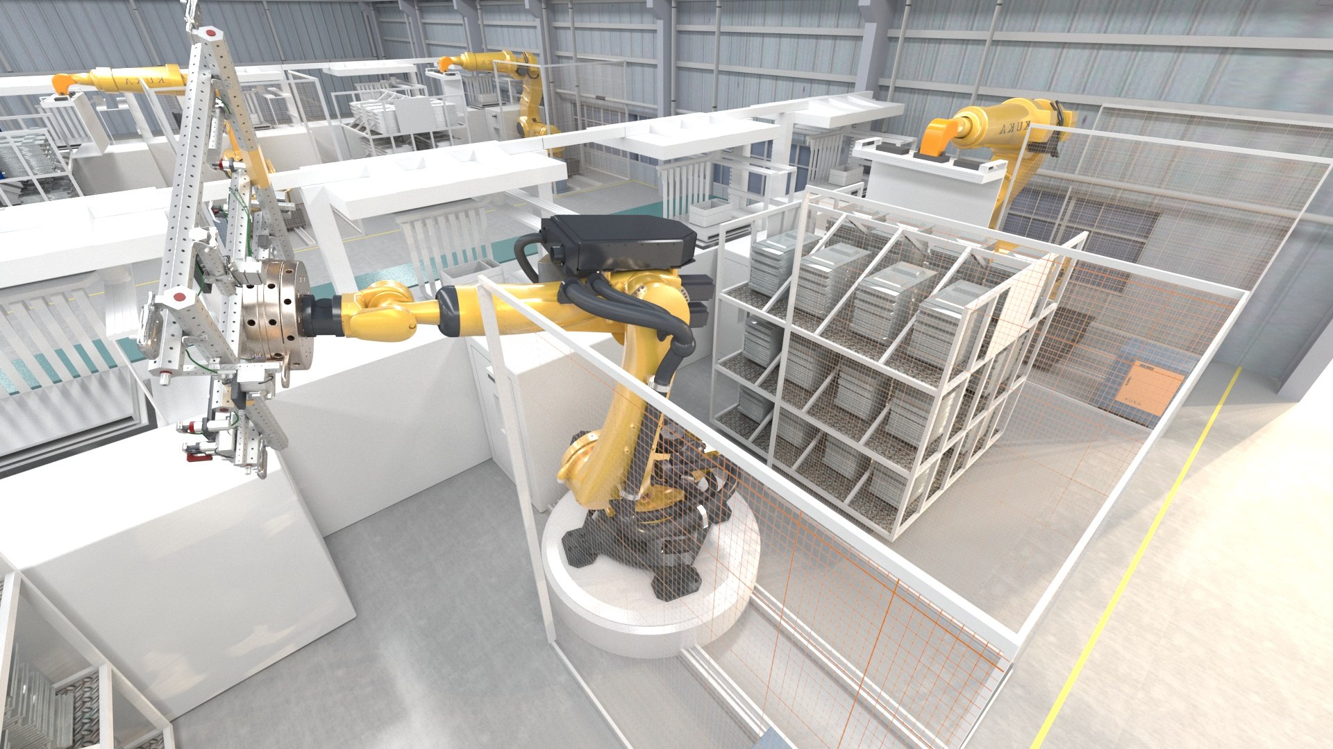 Factory 3D Model - TurboSquid 2237417