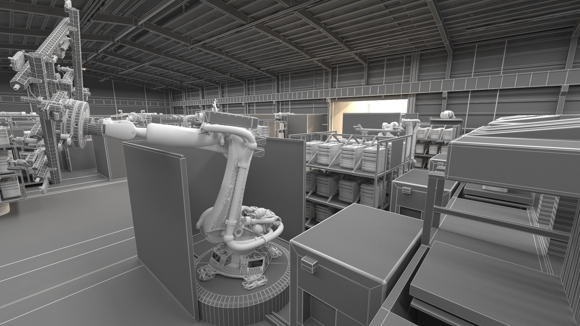 Factory 3D Model - TurboSquid 2237417