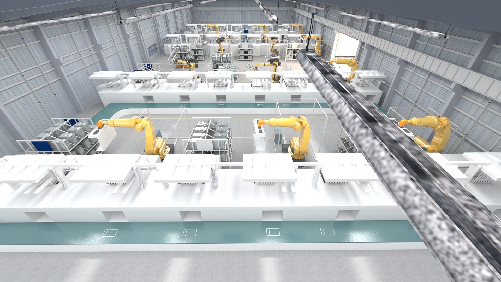 Factory 3D Model - TurboSquid 2237417