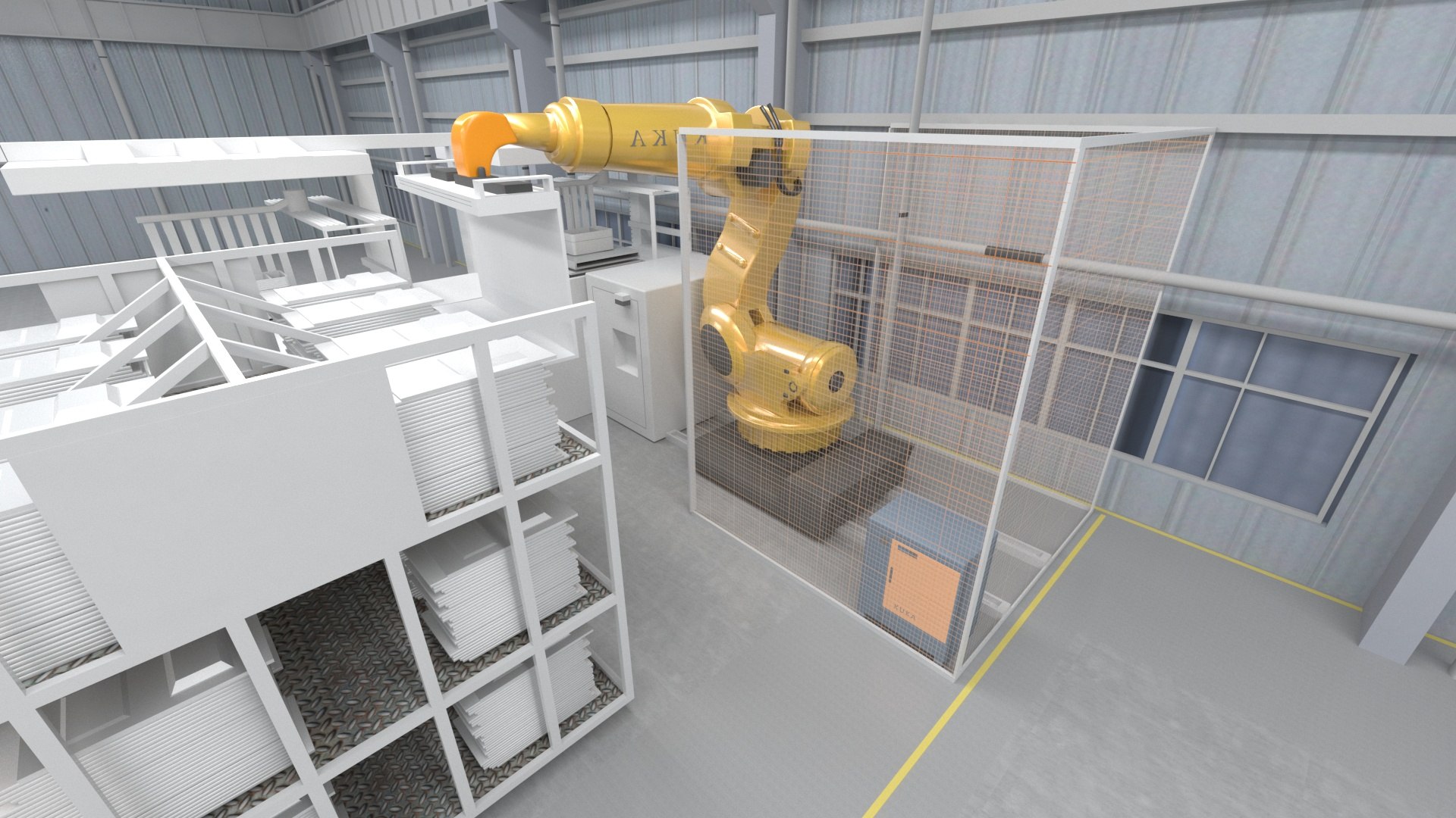 Factory 3D Model - TurboSquid 2237417