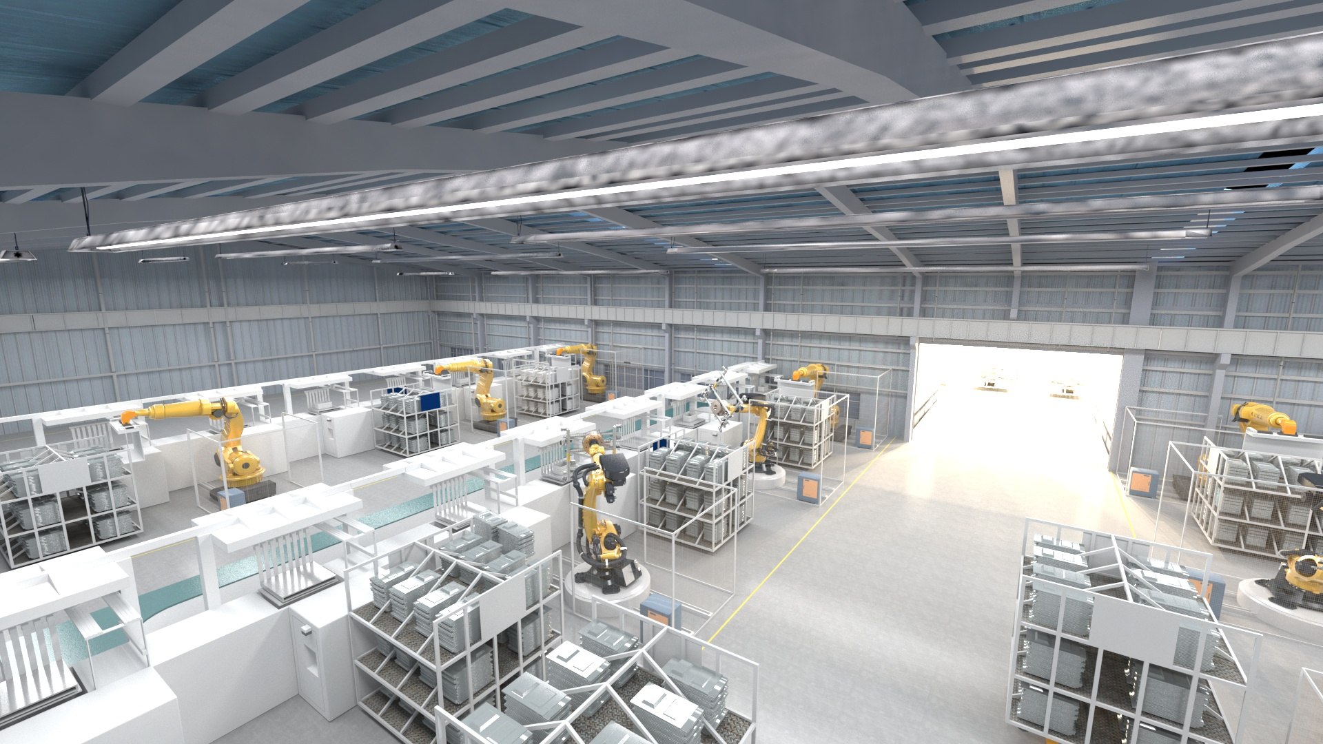 Factory 3D Model - TurboSquid 2237417